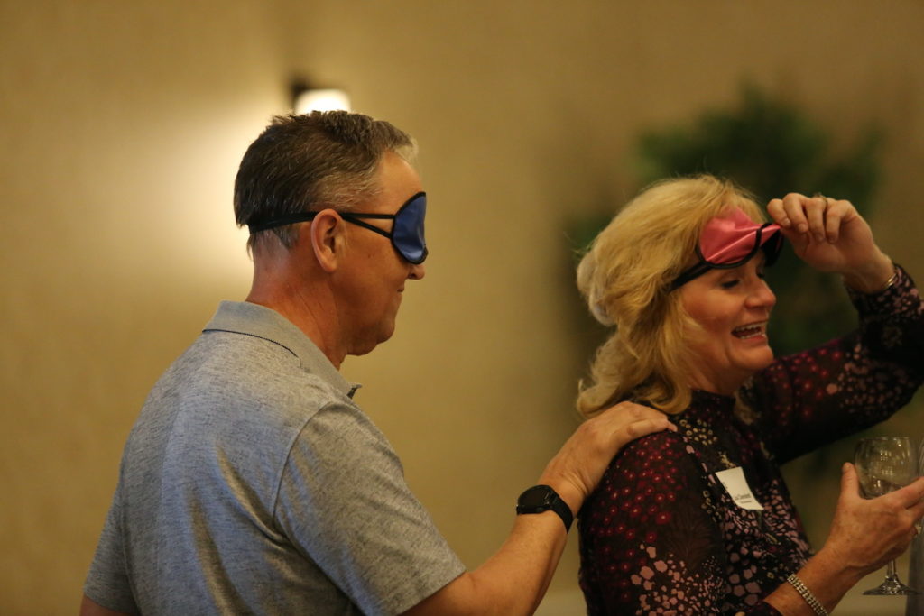 Dining in the Dark – CBA Vision Rehabilitation Services